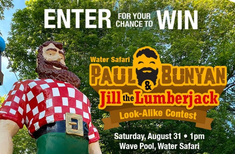 Paul Bunyan Look a Like Contest at Water Safari - Enchanted Forest ...